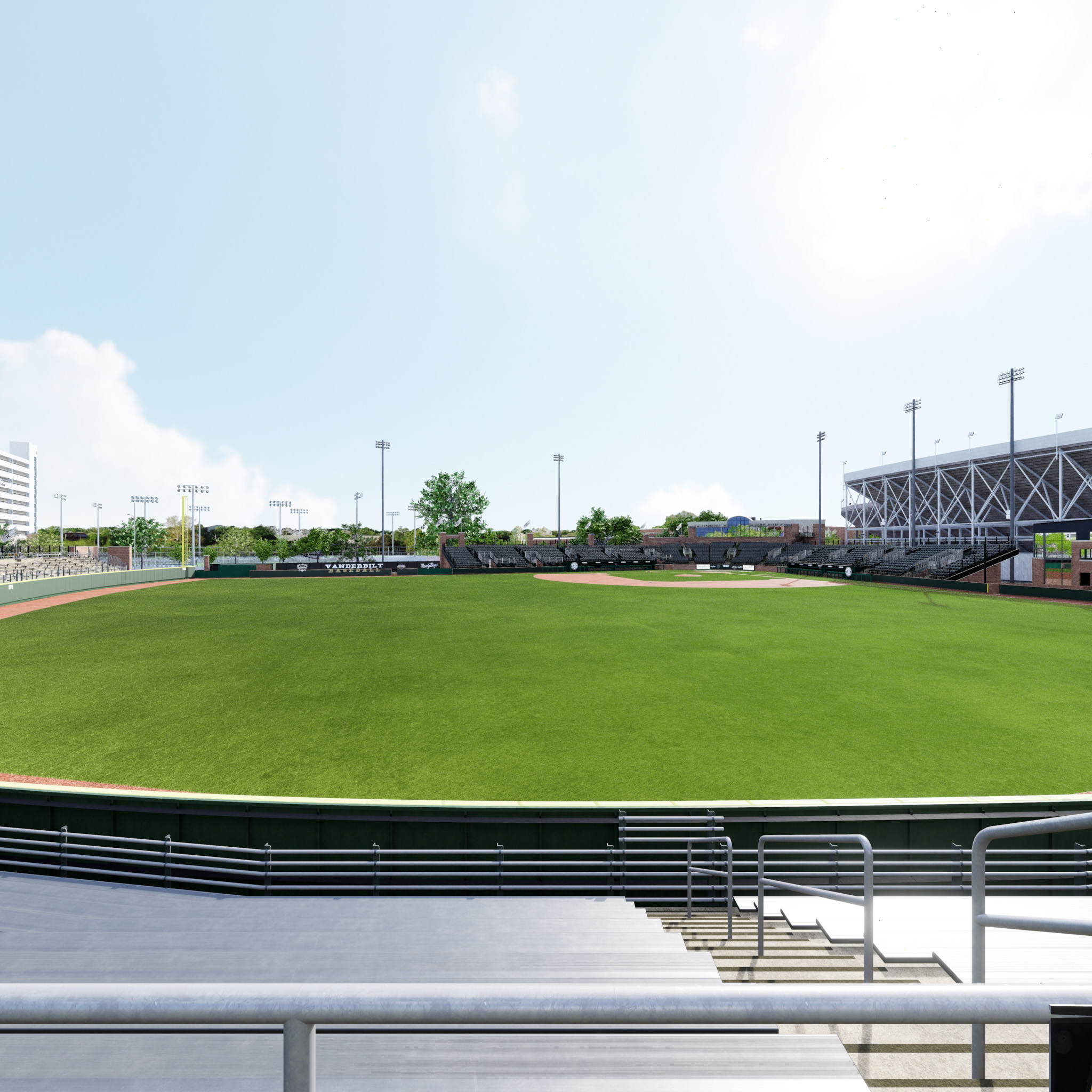 Vanderbilt Baseball Field Turf